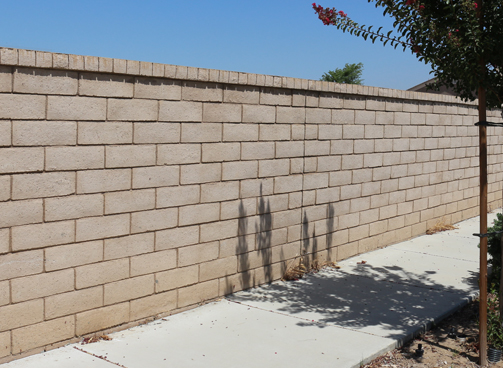 Slump Block Wall Construction Slump Concrete Blocks RCP Block