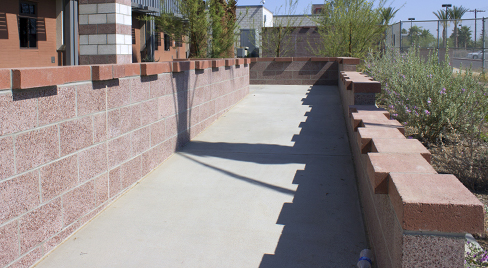 Angelus Block Fence Wall Caps - 4-In High - Precision