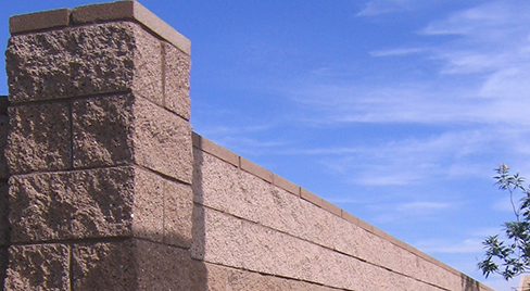 Angelus Block Fence Wall Caps - Flat - Precision