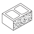 Angelus Block 12x8x16 CMU - Shotblast