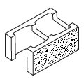 Angelus Block 12x8x16 CMU - Shotblast