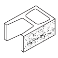 Angelus Block 12x8x16 CMU - Split Face