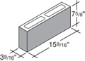 Angelus Block 4x8x16 CMU - Trenwyth Trendstone®