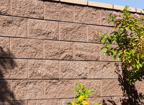 Angelus Block 6x8x16 Tongue & Groove Fence Wall Units - Split Face